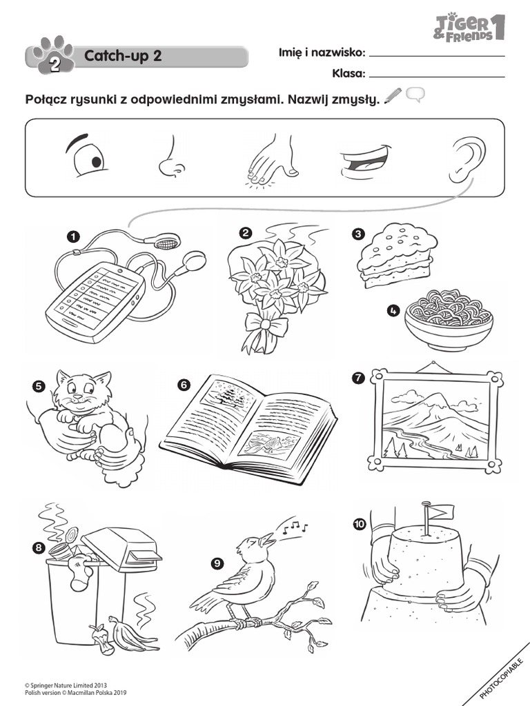 Tiger&Friends 1 - TRF - Unit 2 - Catch-Up 2 | PDF