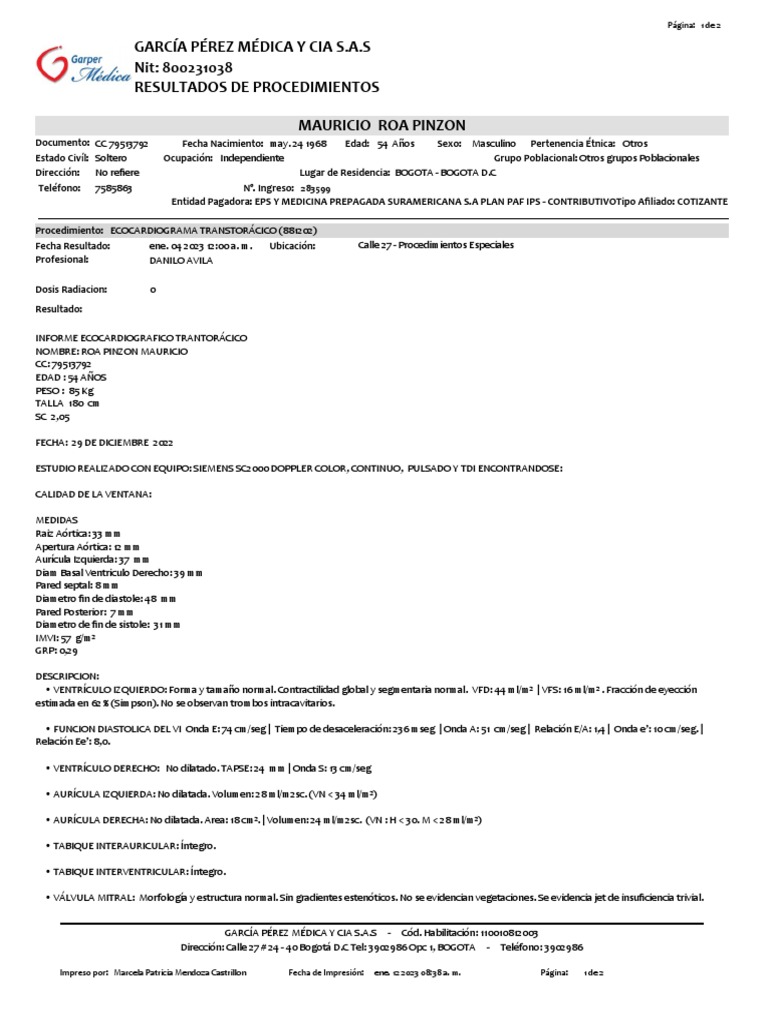 Mauricio Roa Pinzon | PDF | Órgano (anatomía) | Especialidades Medicas