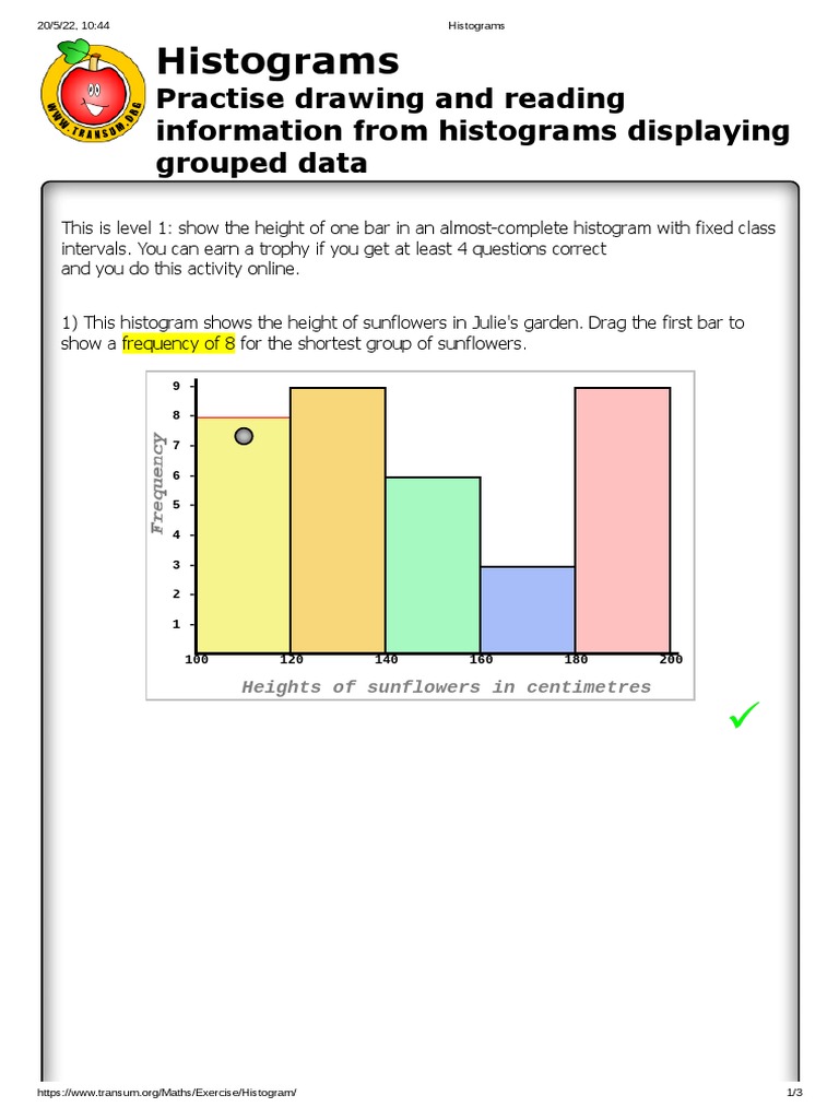 Histograms | PDF | Histogram | Speed