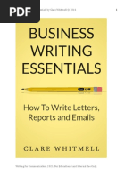 IBC Writing: Solving Common Issues | PDF | Word | Communication