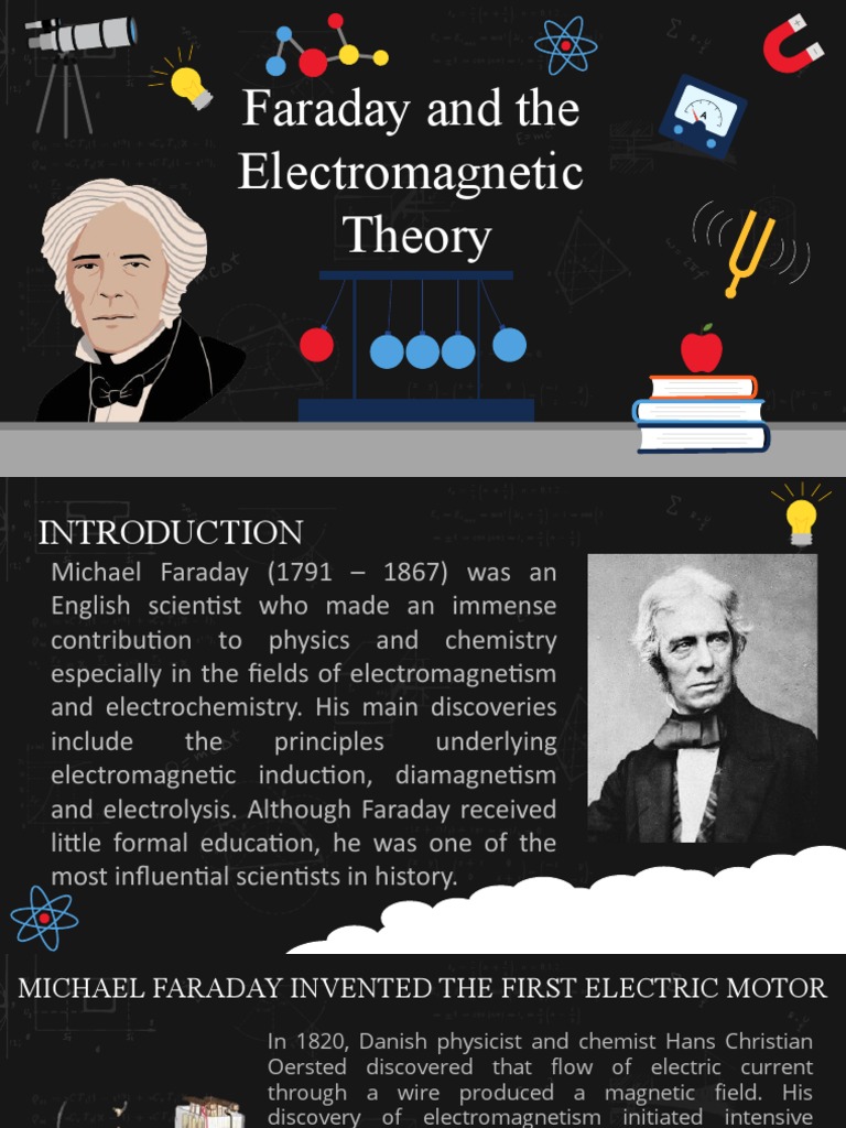 Michael Faraday Electromagnetism Induction