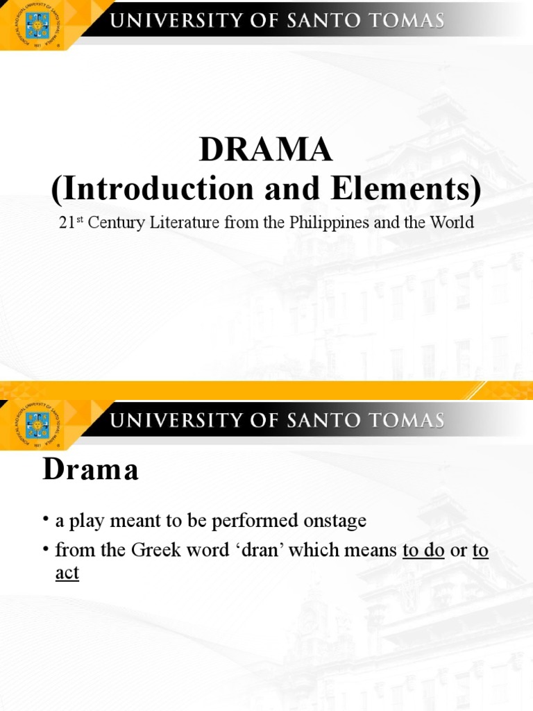 Drama (Introduction and Elements) | PDF | Plot (Narrative) | Tragedy