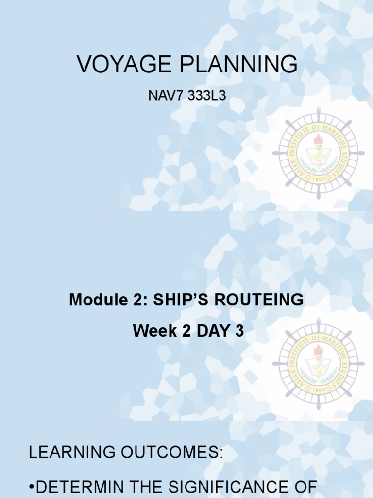 Nav7 Week 2 | PDF