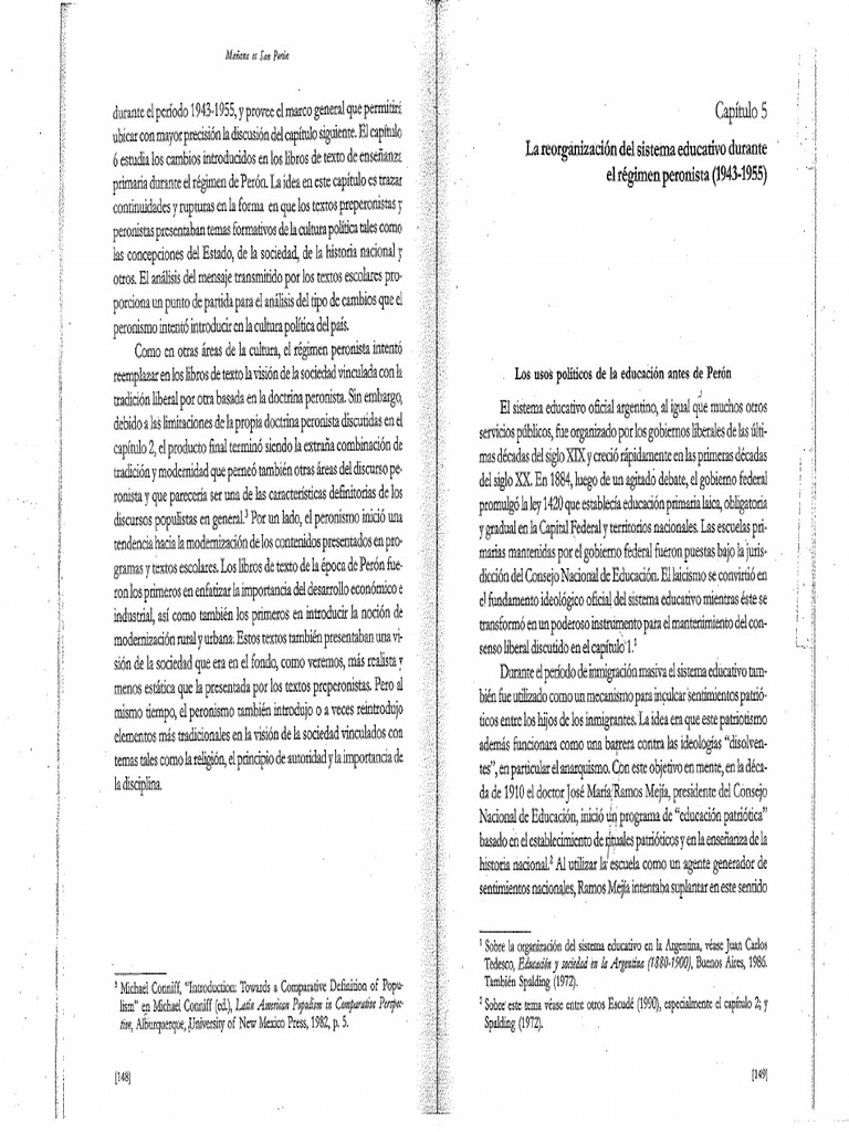 Plotkin-Cap 5-En-Mañana Es San Perón | PDF