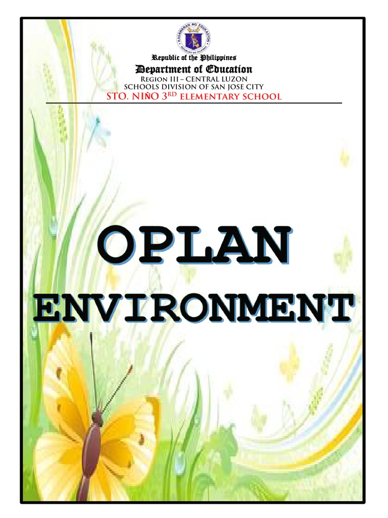 Oplan Environmental Cover | PDF