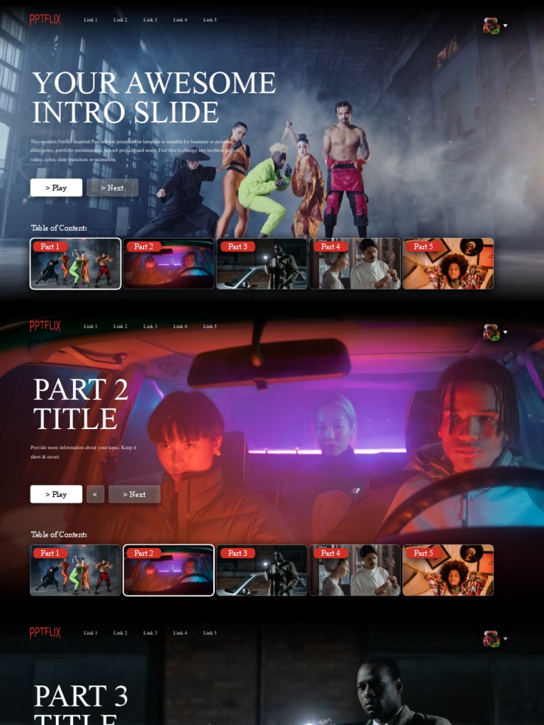 Netflix Inspired Presentation | PDF | Electronic Publishing | Human ...