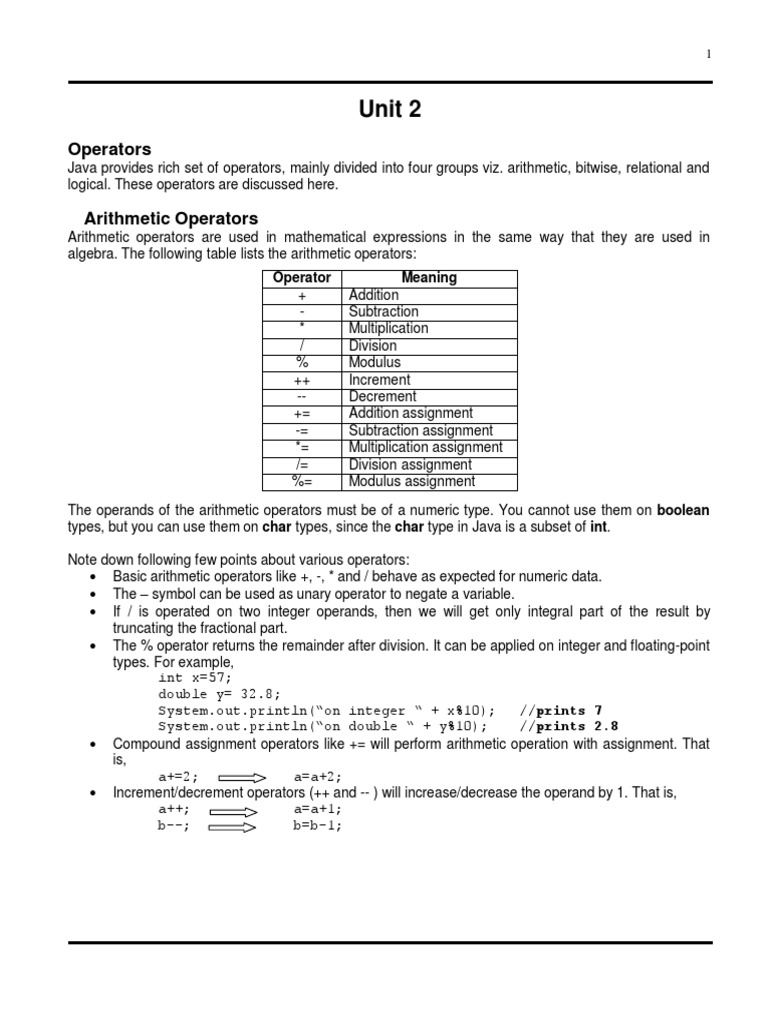Unit 2 Notes Pdf 