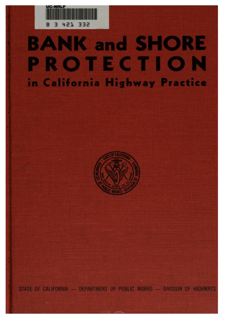 Bank and Shore Protection in California Highway Practice., - Full ...