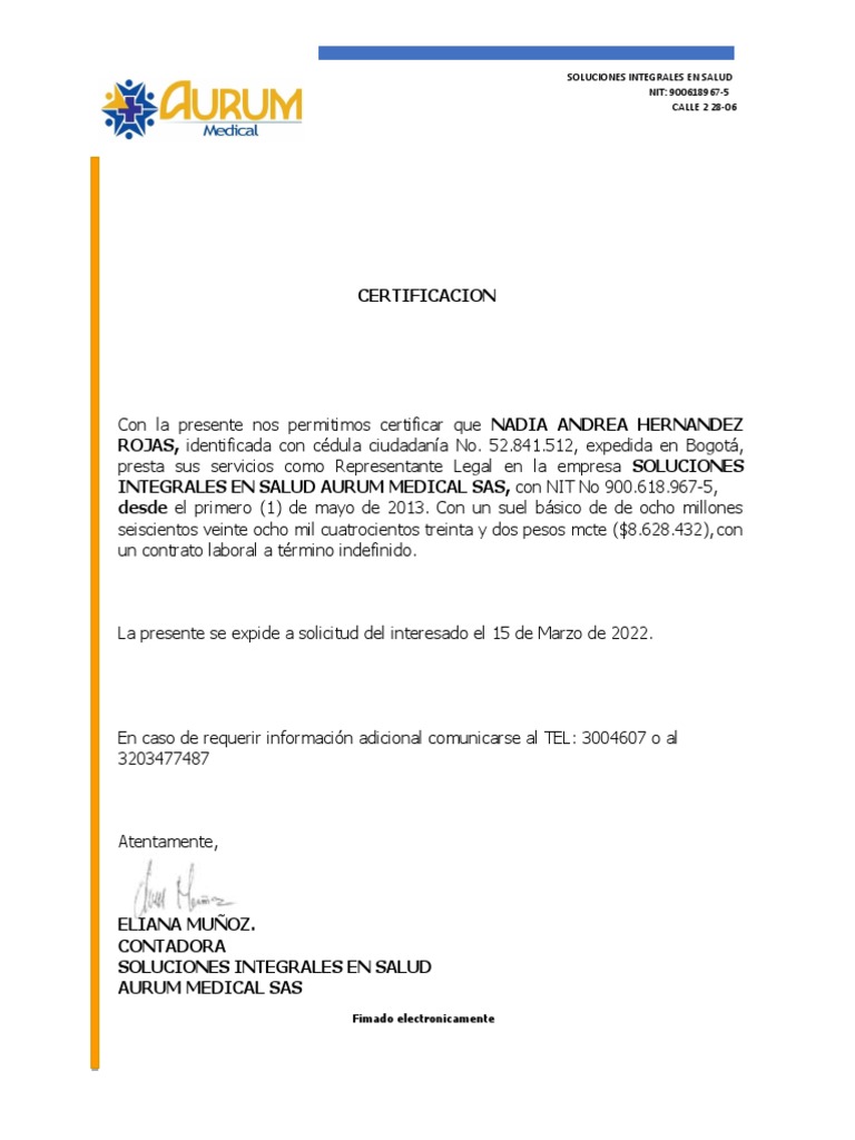 Carta Laboral | PDF