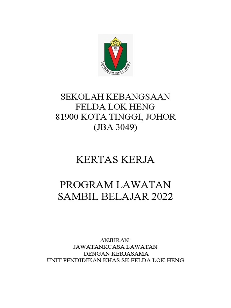 Kertas Kerja SK Felda Lok Heng | PDF