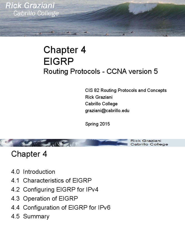 Cis82 SN EIGRP | PDF | Routing | Internet Protocols