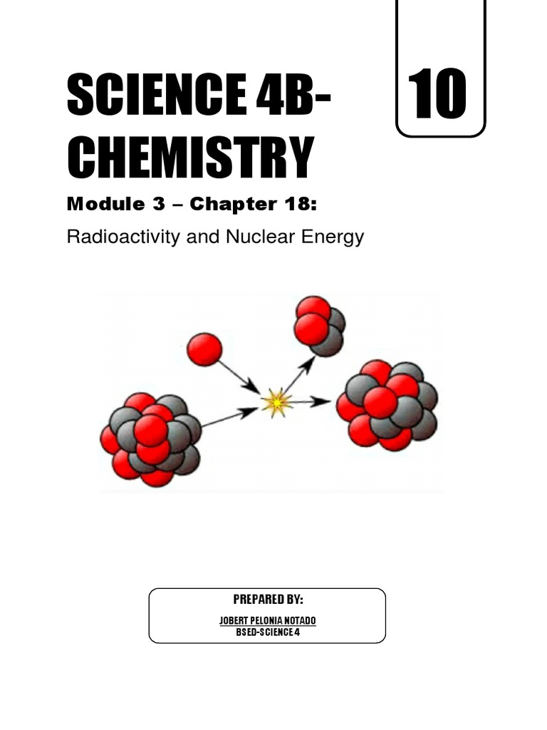 Nuclear Reactions and Radioactivity | PDF | Radioactive Decay | Nuclear ...