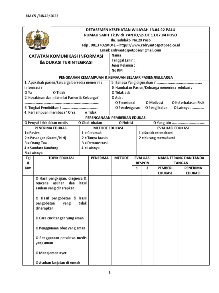 11.catatan Kie Terintegrasi PP 1, Ke 3, Ke4, Ke 5 | PDF | Pengembangan Diri | Kesehatan Holistik