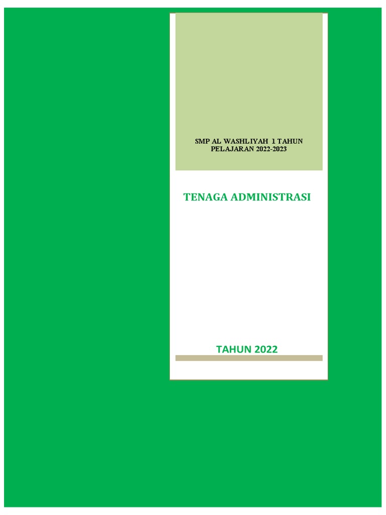 Program Kerja Tu | PDF