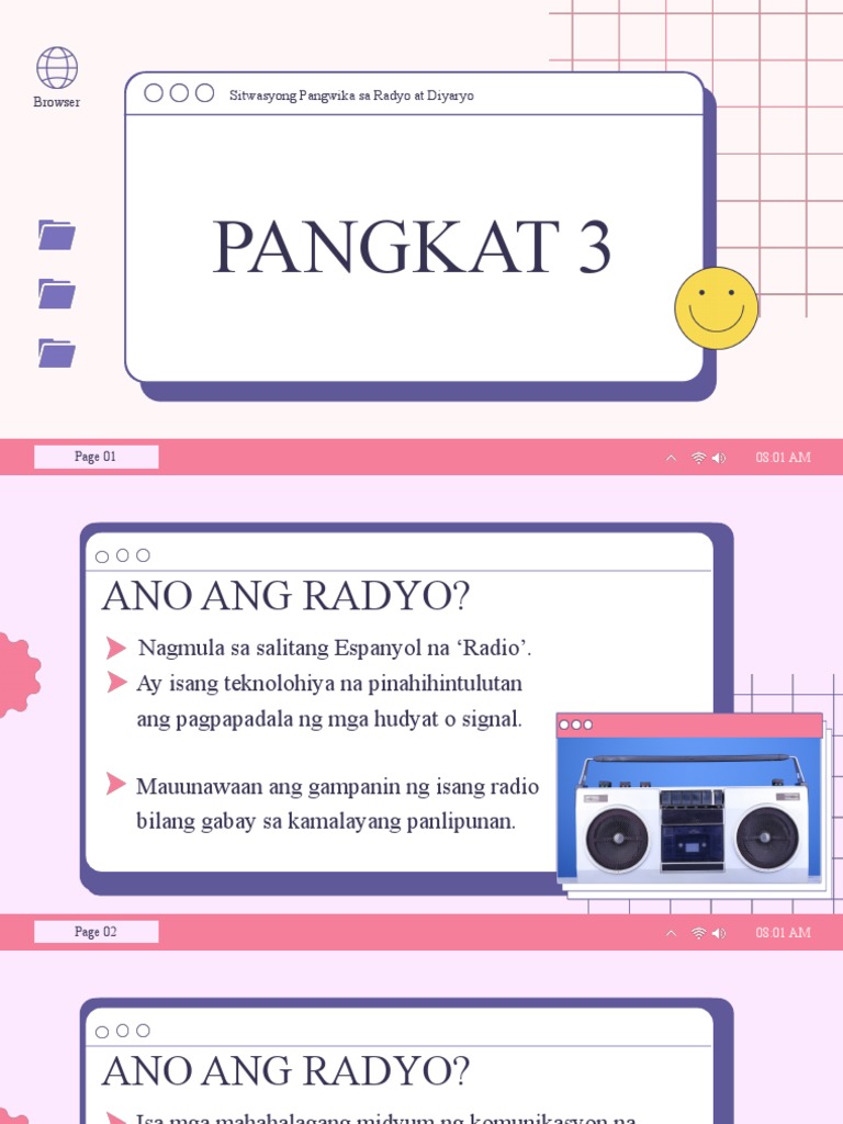 Q2 Sitwasyong Pangwika Sa Radyo | PDF