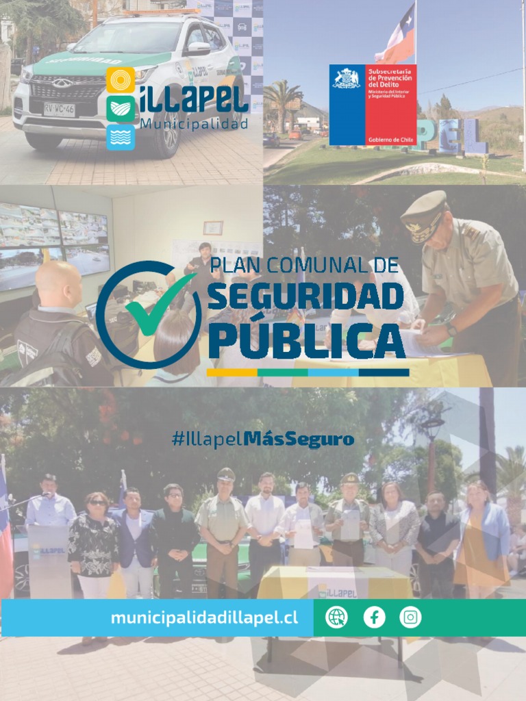 Plan Comunal de Seguridad Illapel 2022 - 2026 | PDF