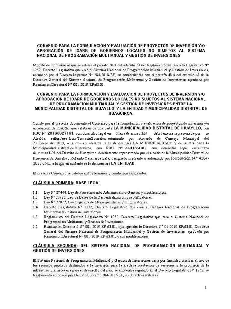 Anexo 13 Convenio | PDF | Gobierno local | Justicia