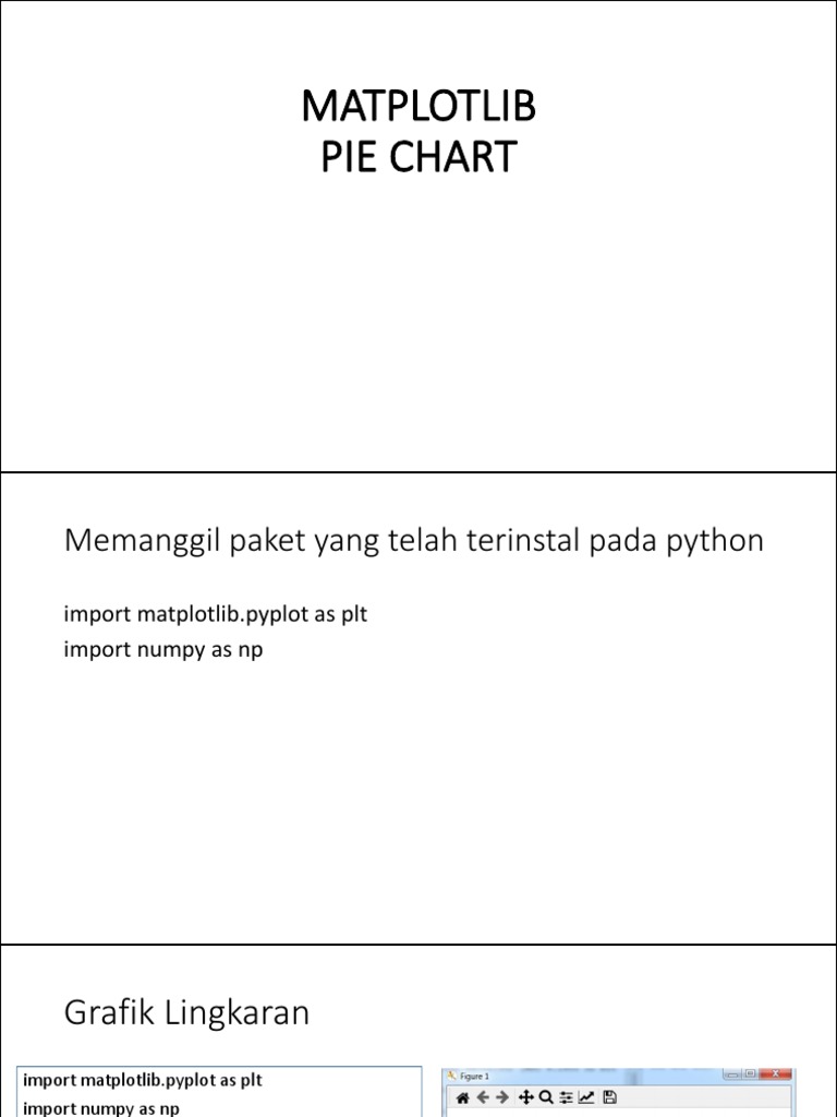 13 Matplotlib PIE CHART | PDF