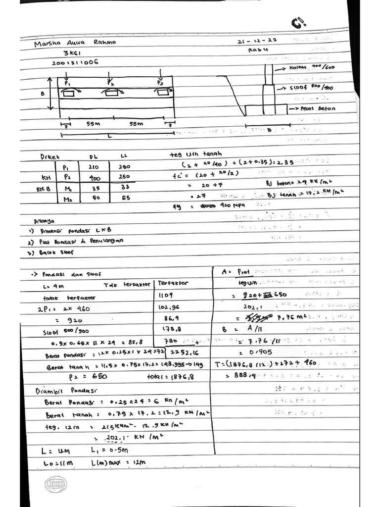 Kuiz Beton - Marsha Aulia 3KG1 | PDF