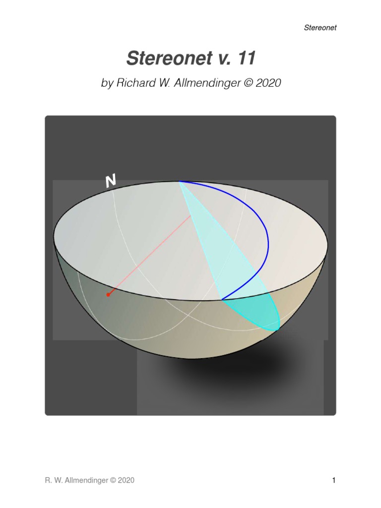 Stereonet Help | PDF | Comma Separated Values | Computer File