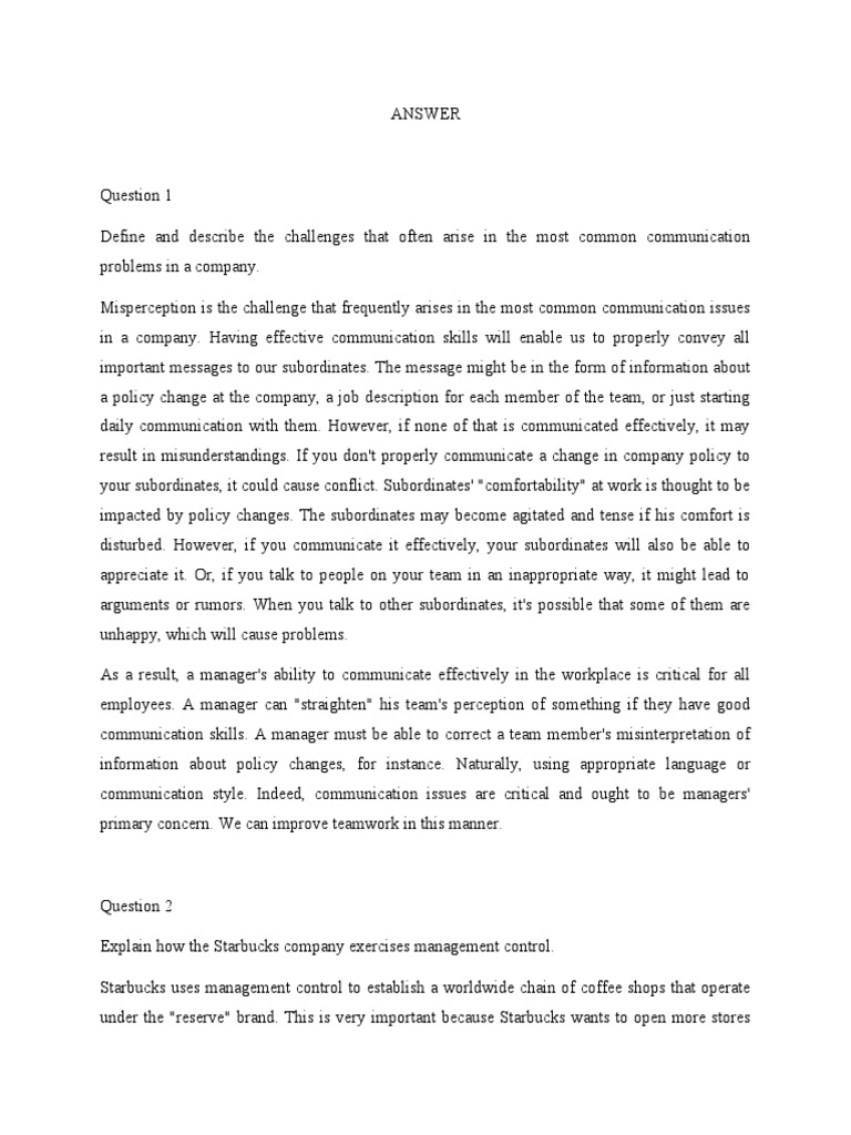 Communicate Effectively to Avoid Misunderstandings | PDF | Risk | Risk ...