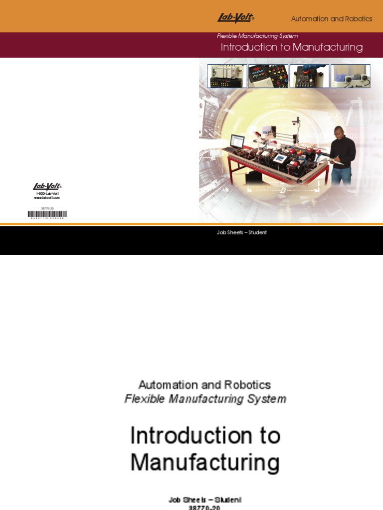 Introduction To Manufacturing: Automation and Robotics | PDF ...