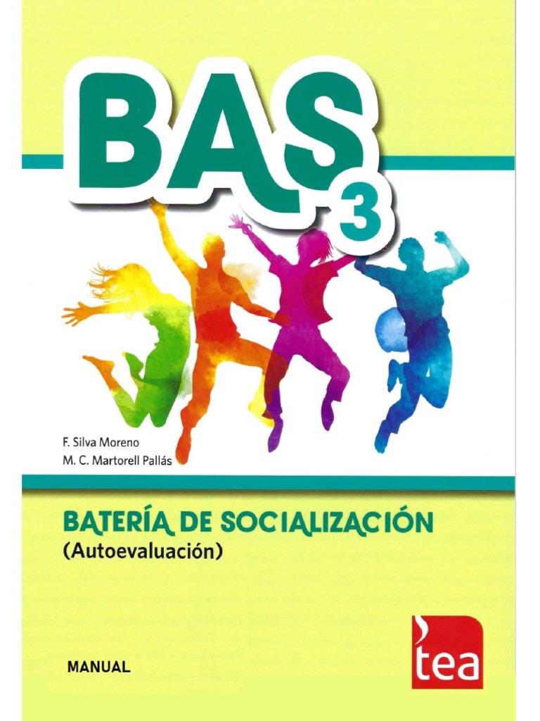 BAS 3 - Manual Batería de Socialización (Autoevaluación) | PDF