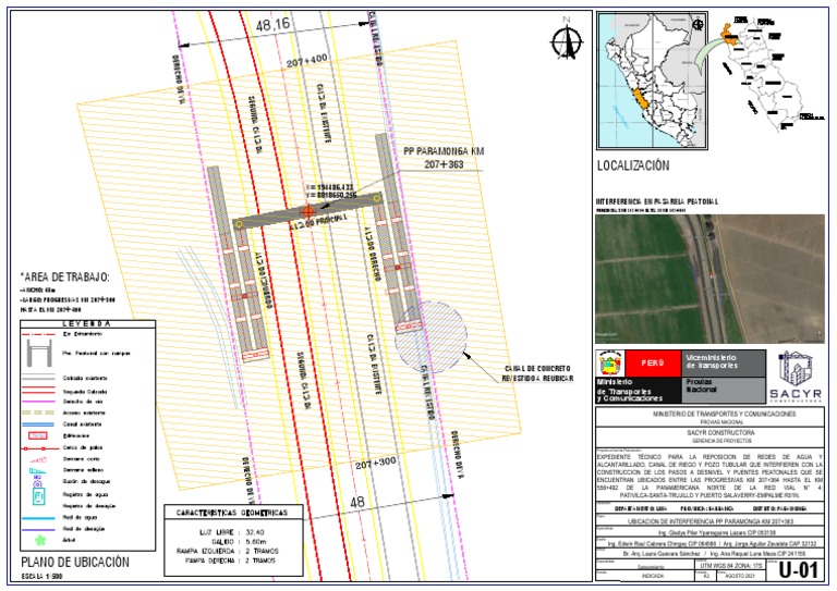 Ubicacion Paramonga Wgs84-U-01 | PDF | América del Sur | Perú