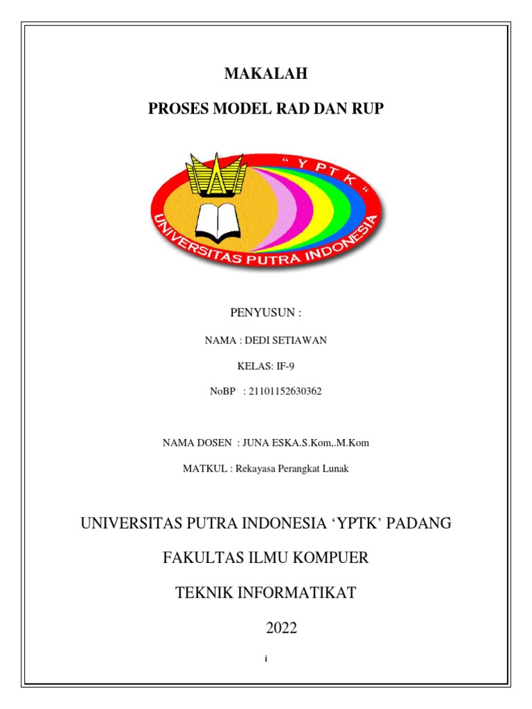 Makalah Proses Model Rap Dan Rup | PDF
