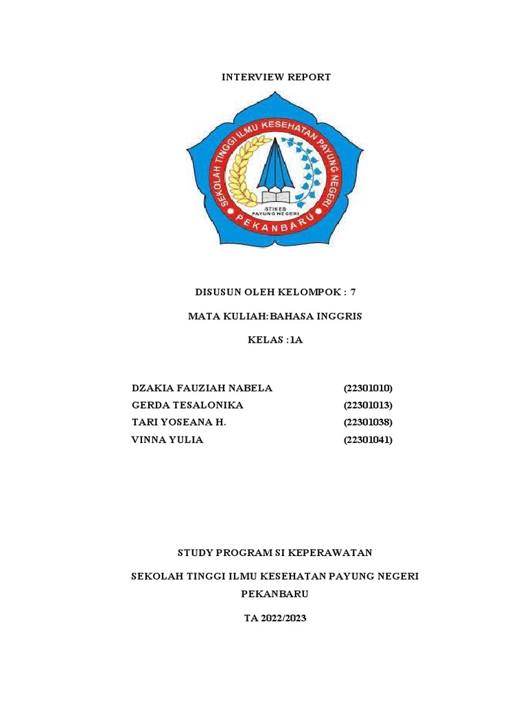 Laporan B.ing 1 | PDF | Indonesian Cuisine | Indonesian Language