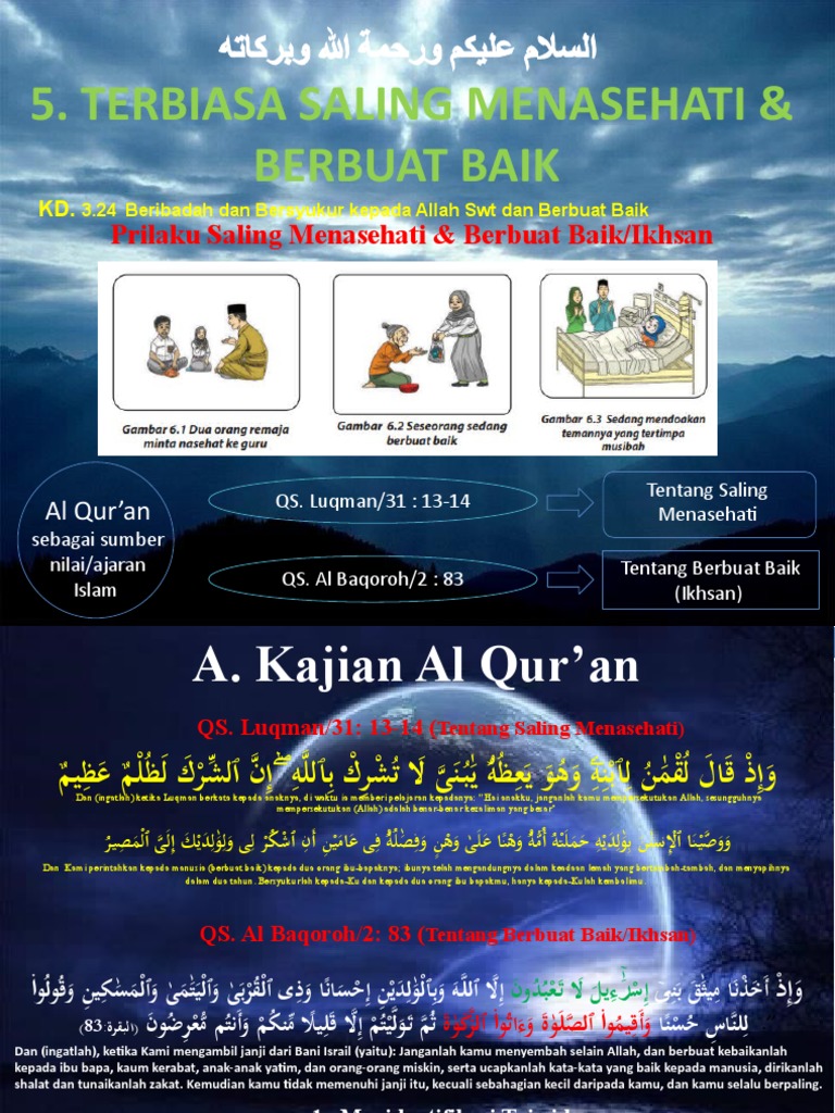 Nasehat Luqman: Berbuat Baik dalam Islam | PDF