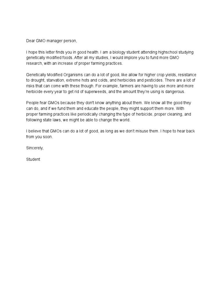 GMO Letter | PDF