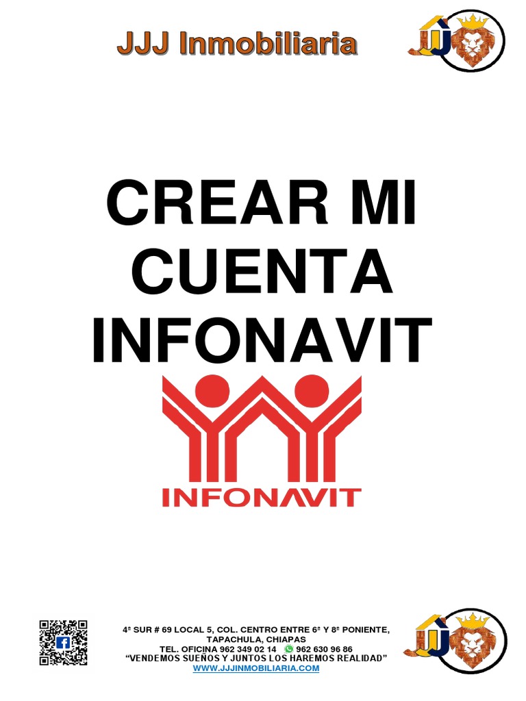 Manual para Crear Cuenta Infonavit | PDF | Internet
