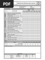Check List de Equipo de OXICORTE | PDF