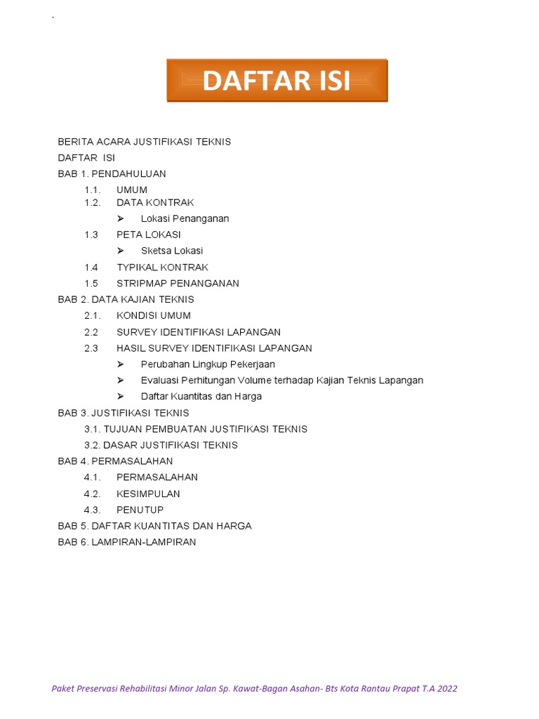 Draf Justek PPK 1.3 Rehab Minor Ok | PDF