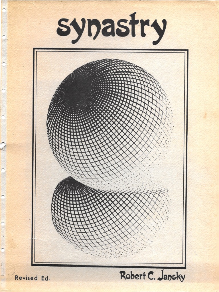 Robert C. Jansky - Synastry | PDF