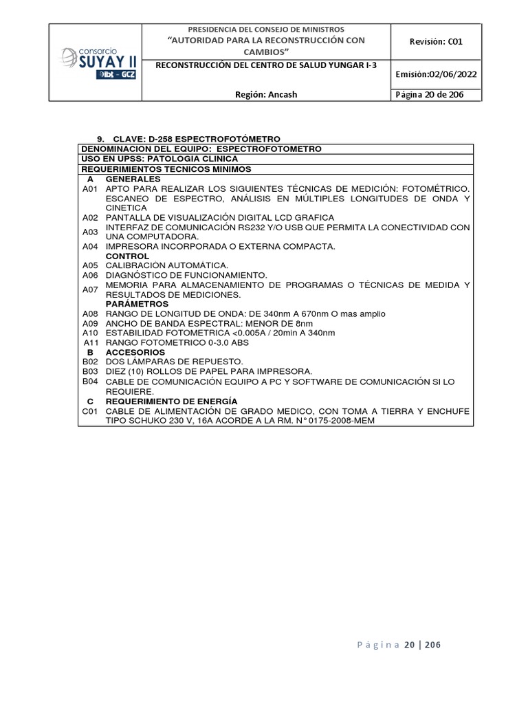 D-258 SUSTENTO v2 | PDF