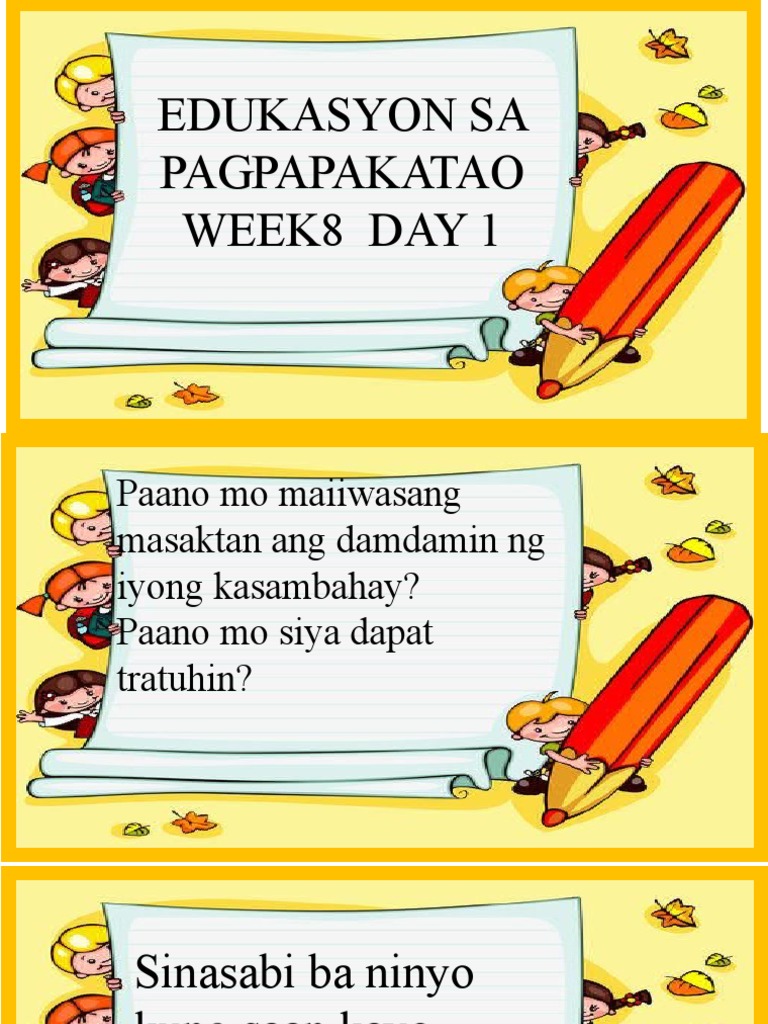 WEEK 8 ESP Day 1 5 | PDF