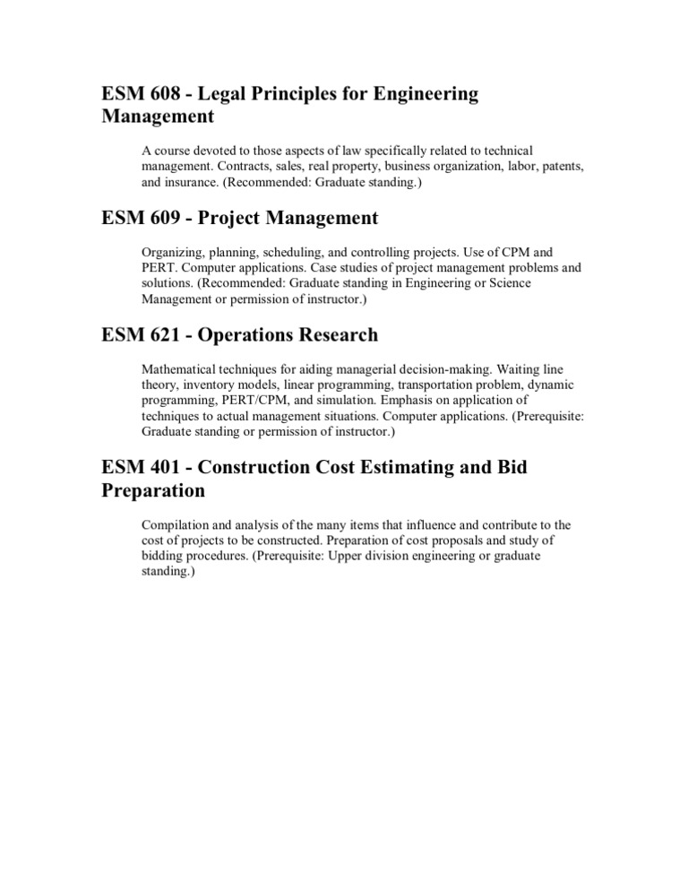 Esm 608 | PDF | Technology & Engineering