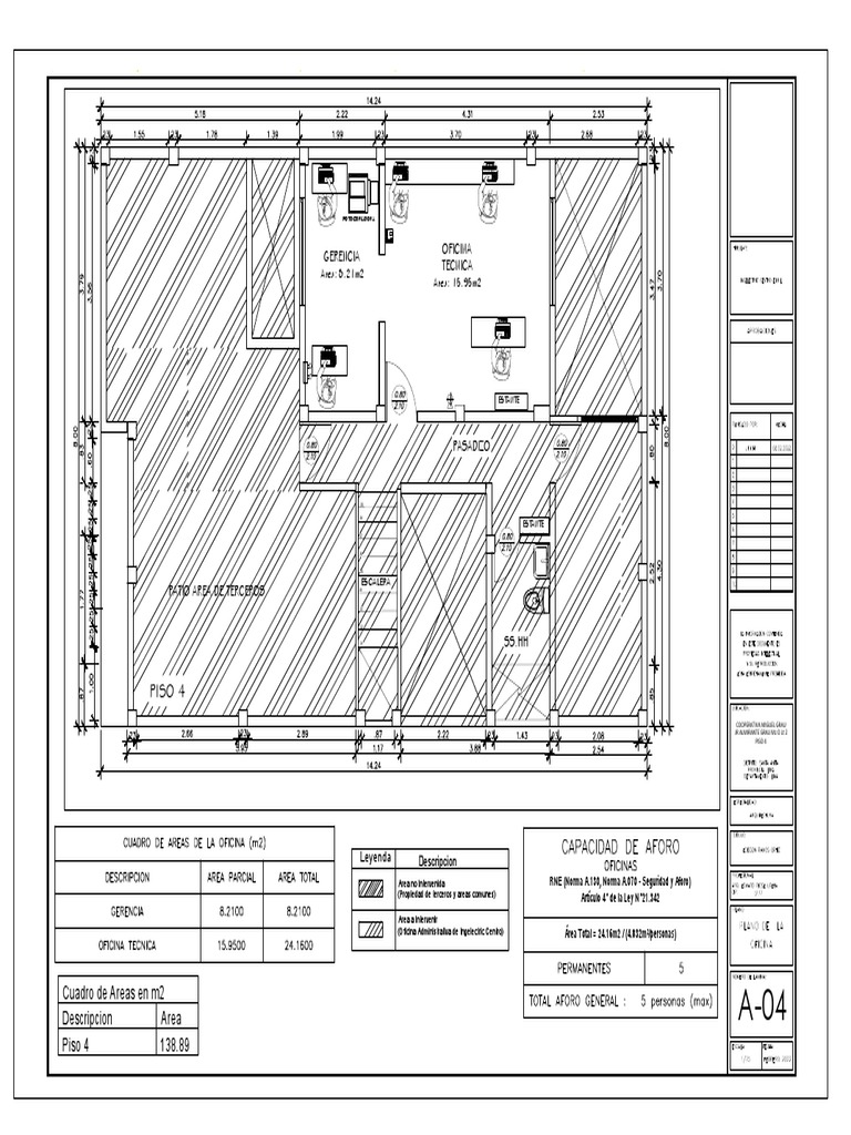 Planos Arquitectura-IE-distribucion | PDF