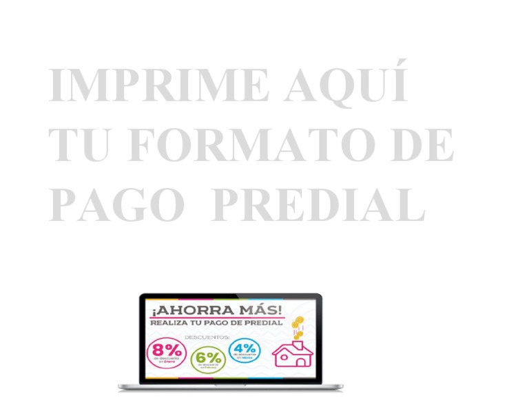 Pago Predial: Imprime Aquí | PDF