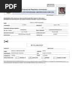 04 002 PRC Renewal Form | PDF | Identity Document | License