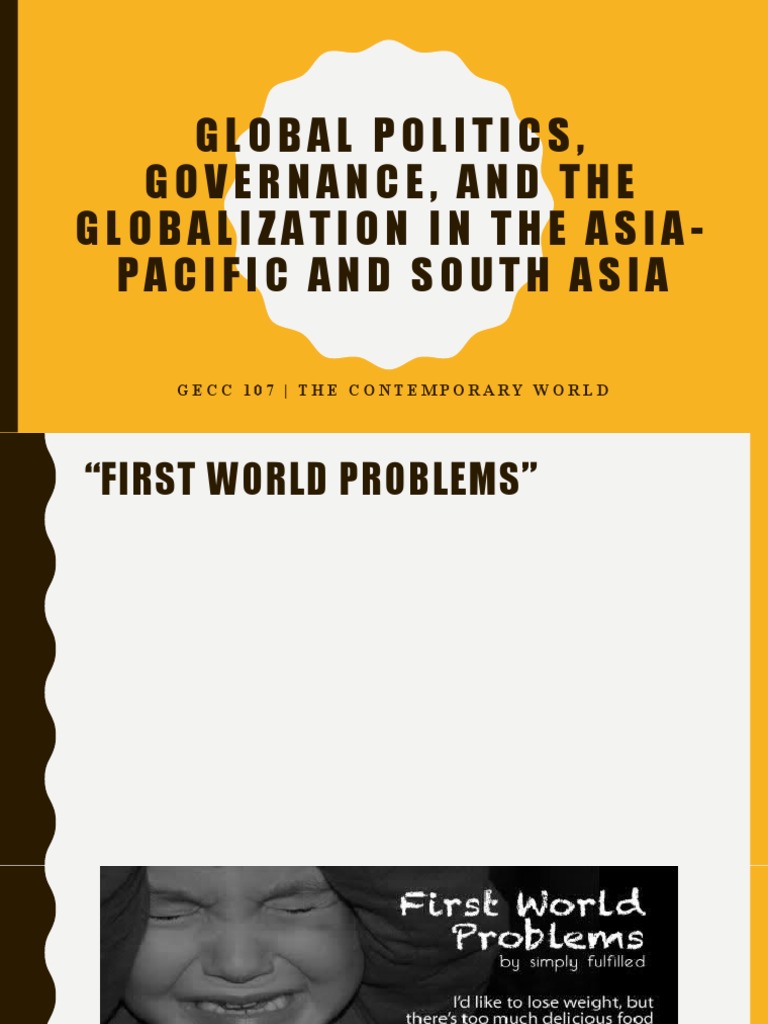 Global Politics Governance and The Globalization | PDF | Globalization ...