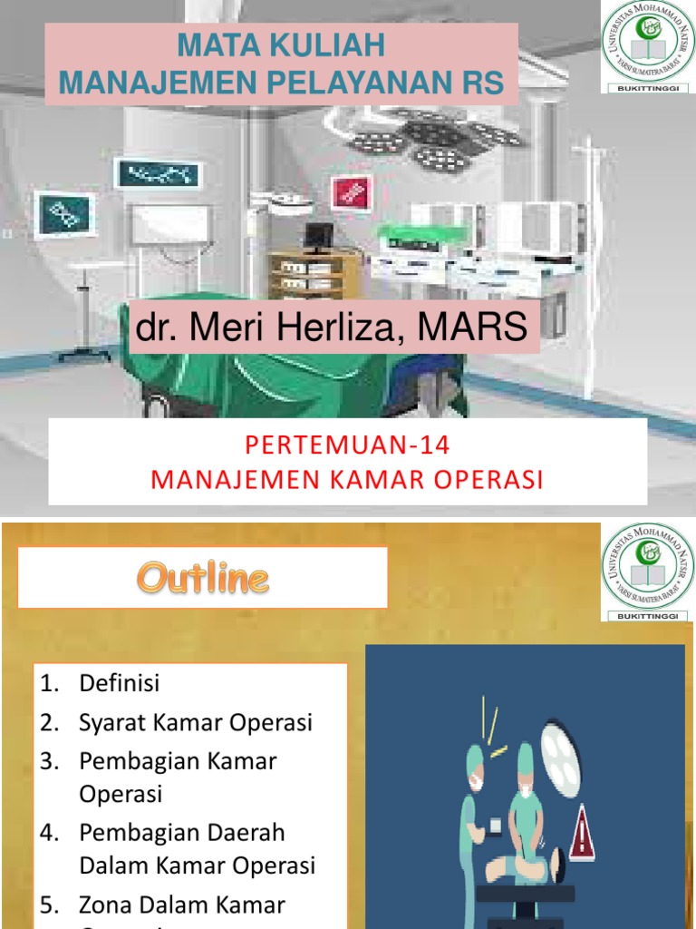 Manajemen Kamar Operasi | PDF