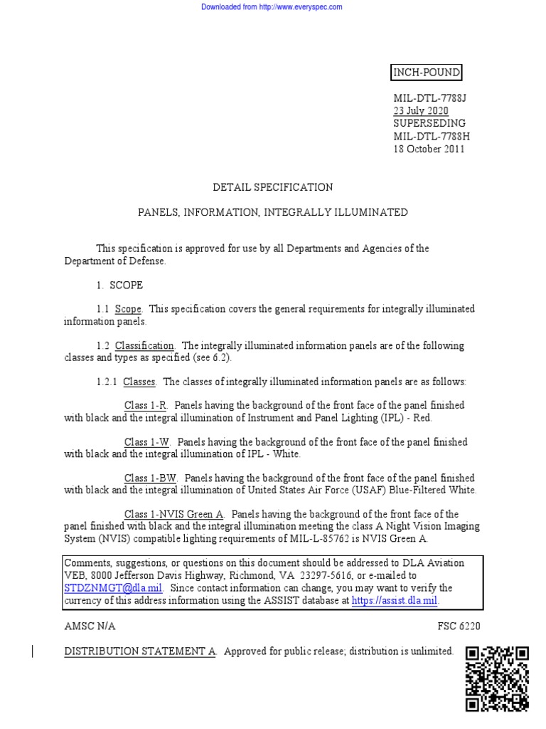 Defense Illuminated Panels Guide | PDF | Printed Circuit Board ...