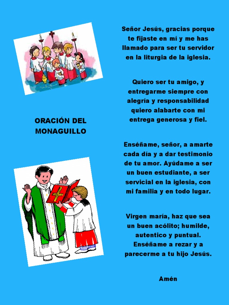 Oración Del Monaguillo 2 | PDF