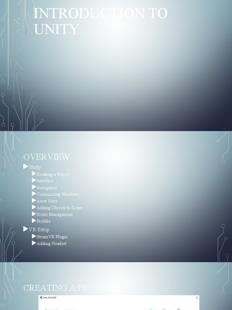 Introduction To Unity | PDF