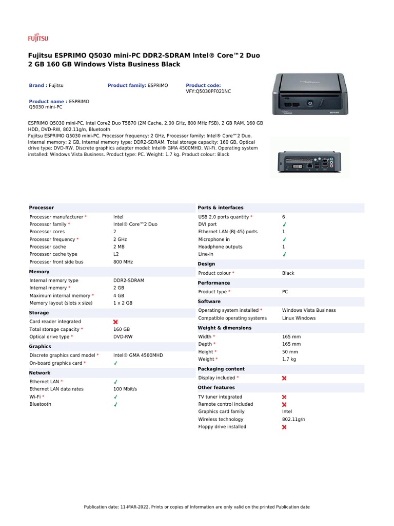 Esprimo Fujitsu Pdf Download Free Pdf Wi Fi Central Processing Unit