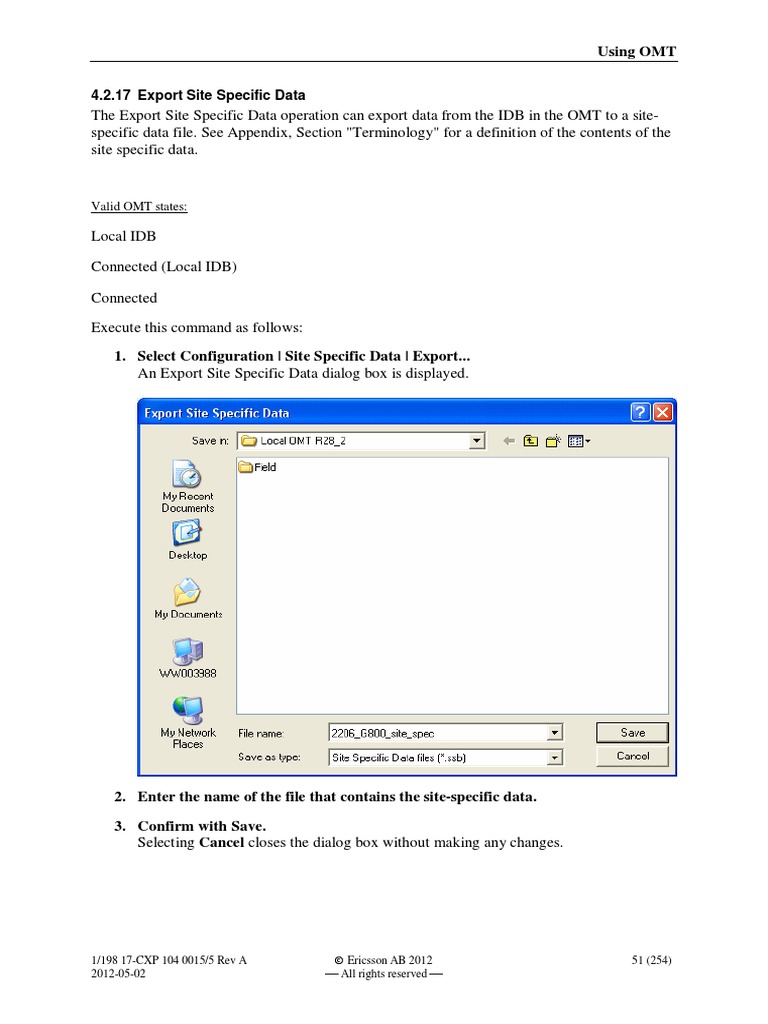 Omt User Manual G13a (051 100) | PDF