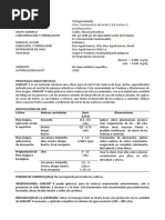 Ficha Tecnica - FOLEY - REY | PDF